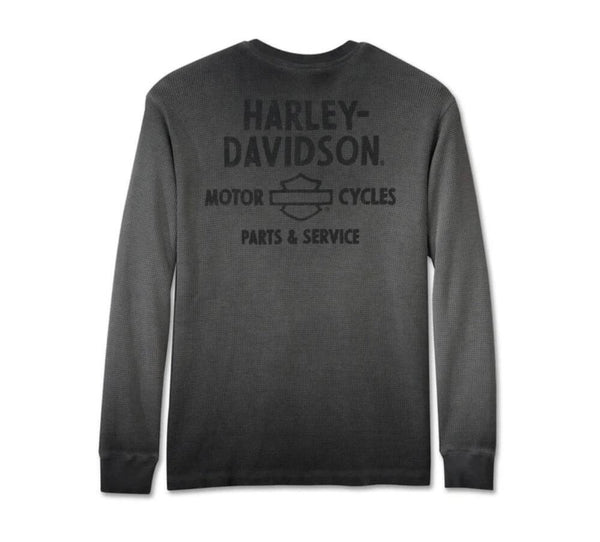 Harley-Davidson Cowboy Rider Thermal Henley | Maidstone H-D – Maidstone ...