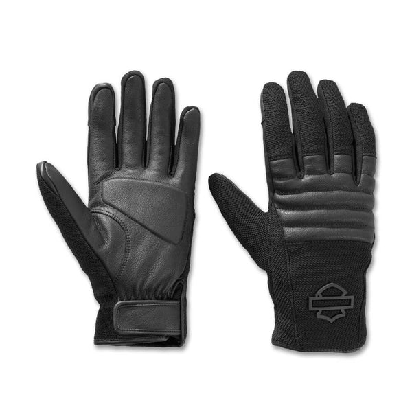 Harley-Davidson Men's H-D Dyna Knit Leather Riding Gloves – Maidstone ...