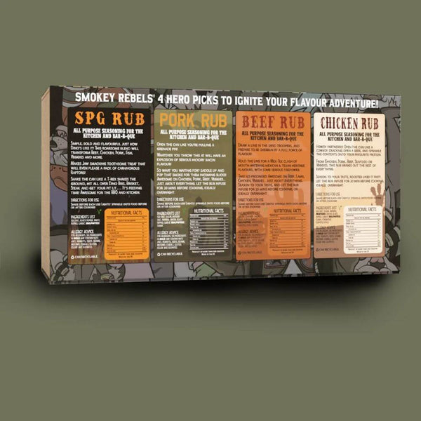 Smokey Rebel Bar-B-Que Heroes Mini Can Experience Set – Maidstone ...