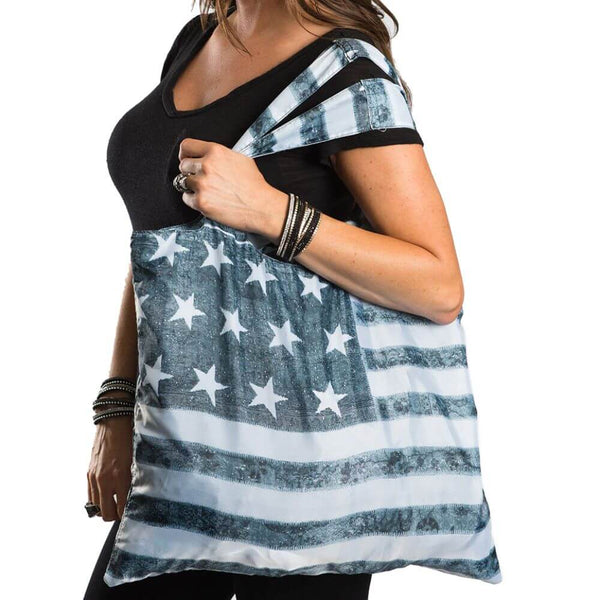 Hair Glove Vintage USA Flag Recycle Bag | Maidstone Harley-Davidson