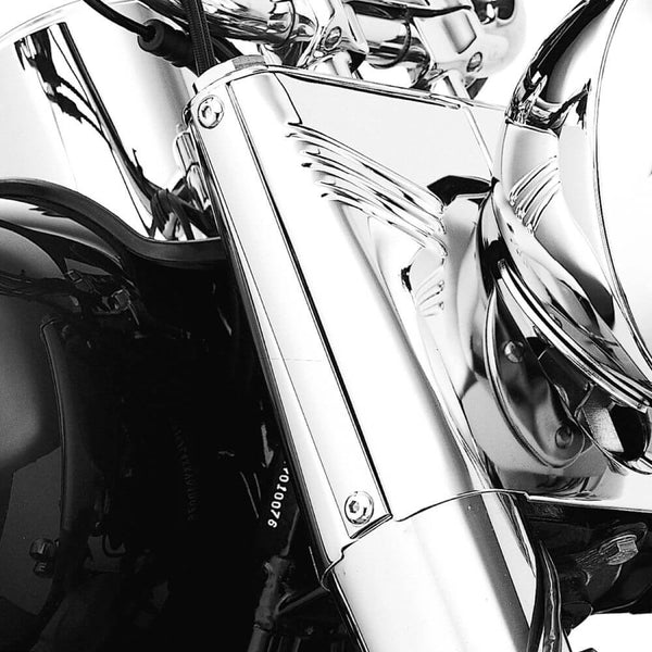 Harley-Davidson Chrome Fork Cover Accent Strip Kit 67891-99 – Maidstone ...