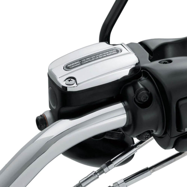 Harley-Davidson Chrome Master Cylinder Cover Kit 42114-06A – Maidstone ...