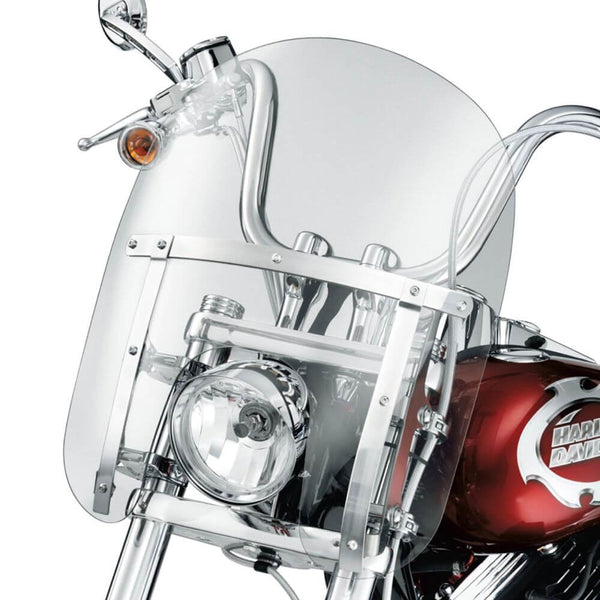 Harley-Davidson QR Compact Windshield 14" Light Smoke 58444-06 ...