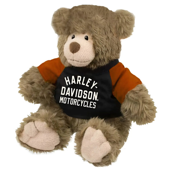 Harley-Davidson Toddler 'Big Ed' Huggy Bear Plush Stuffed Animal ...