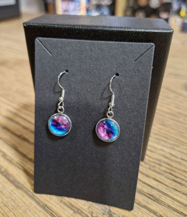 SD Designs Stainless Steel Nebula Drop Earrings | Maidstone H-D ...