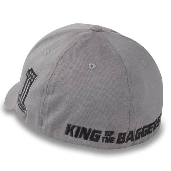 Screamin Eagle King Of The Baggers Woven Grey Cap | Maidstone H-D ...