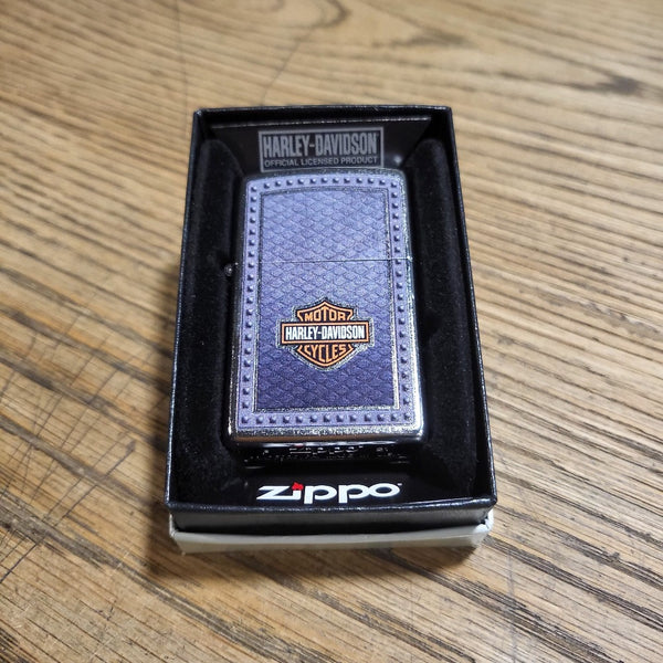 Harley-Davidson Zippo Metal Grid Lighter | Maidstone H-D – Maidstone ...