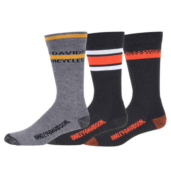 Harley-Davidson Riding Socks (3-Pack) | Maidstone H-D – Maidstone ...